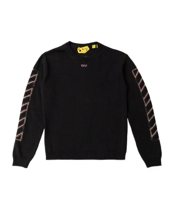 Off-White Diagonal Arrow Sweater