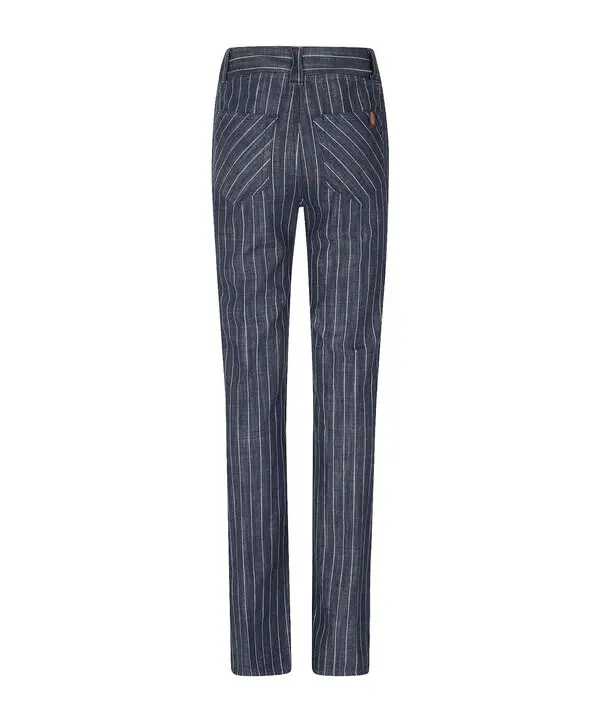 DONDUP Patch Pocket Pinstripe Pants