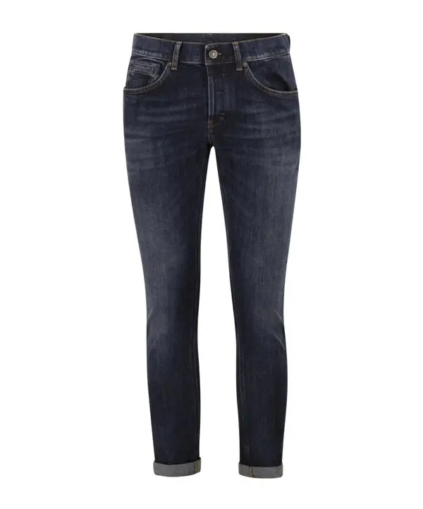 DONDUP George Slim-fit Jeans - Dark Blue