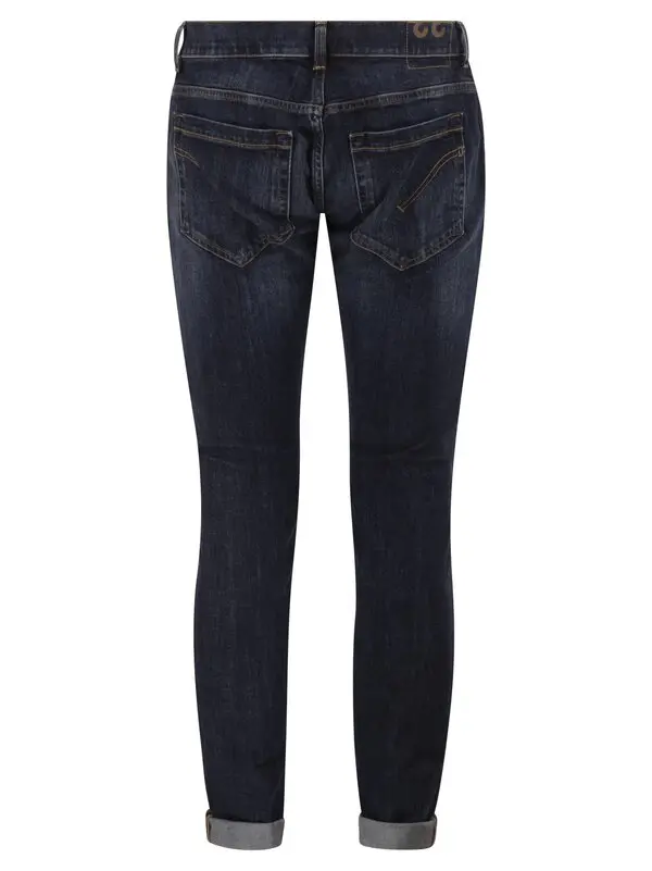 DONDUP George Slim-fit Jeans - Dark Blue