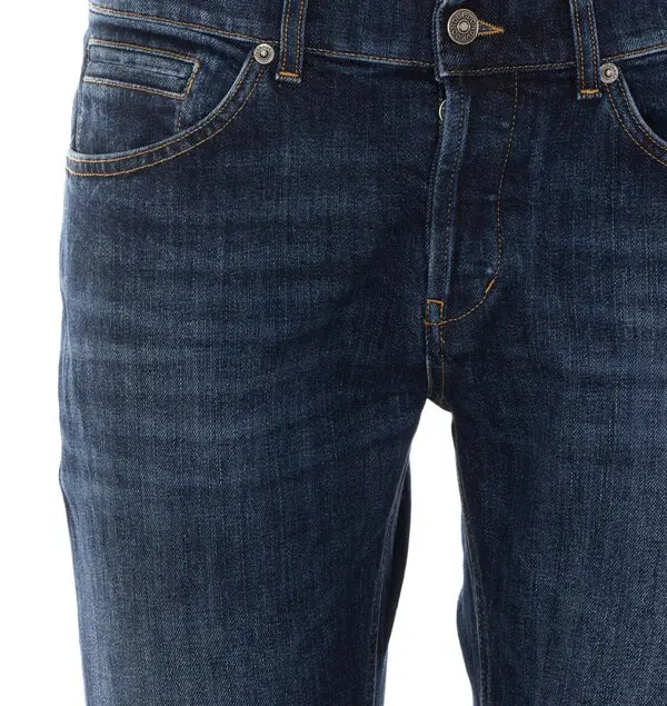 DONDUP George Slim-fit Jeans - Dark Blue