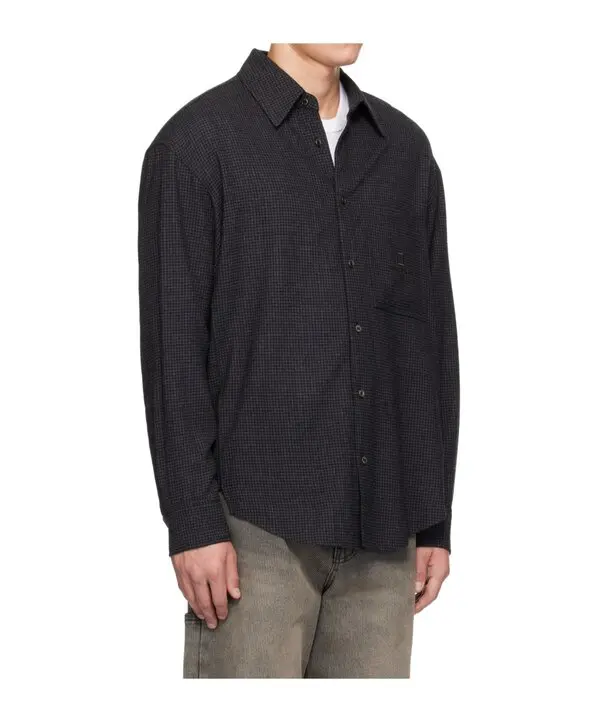 WOOYOUNGMI Small-check Shirt