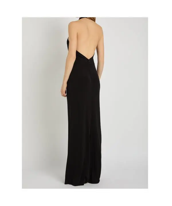 NILI LOTAN Backless Evening Gown