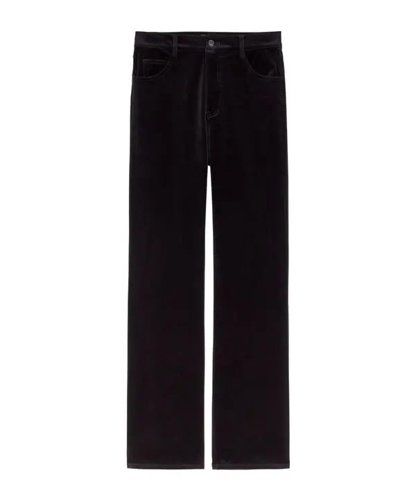 NILI LOTAN Five-pocket Casual Trousers - Black
