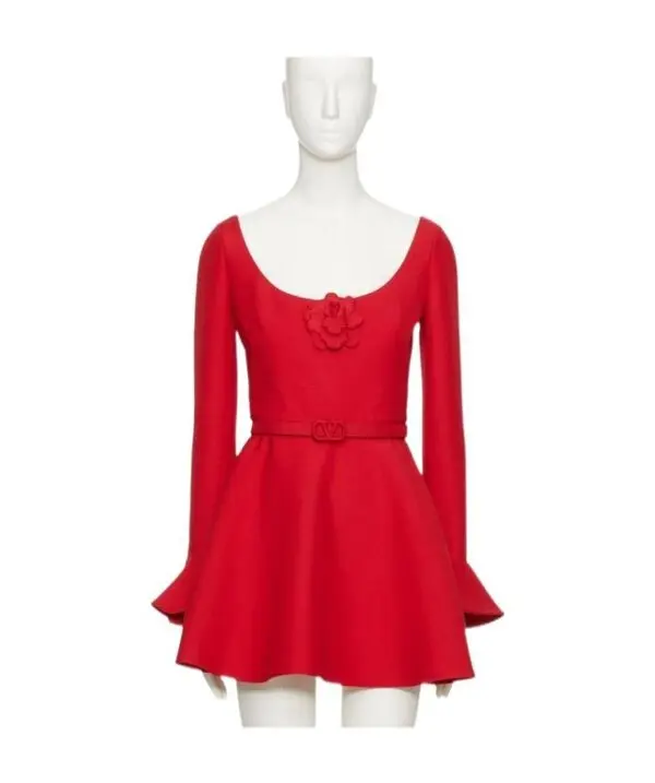 Valentino Garavani Long-sleeved Dress