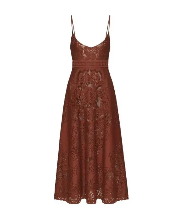 Valentino Garavani Thin Shoulder Strap Dress