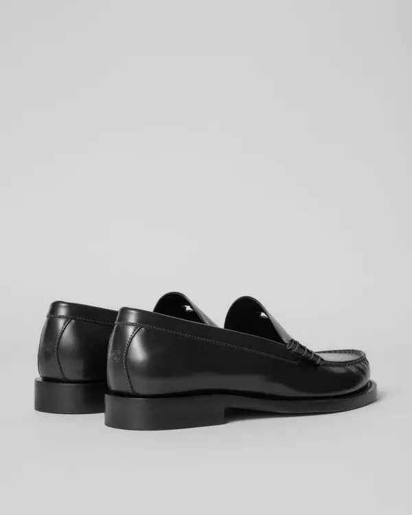 Celine New Classic Loafer In Polished Bullskin
