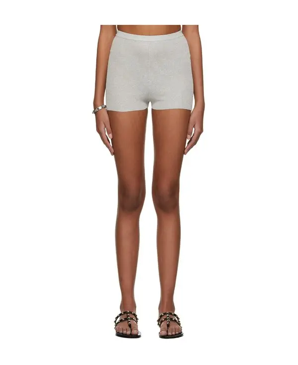 Valentino Garavani High-waisted Knitted Shorts
