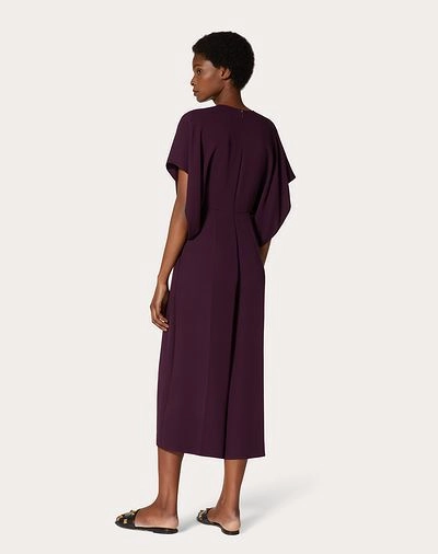 Valentino Garavani V-neck Silk Jumpsuit