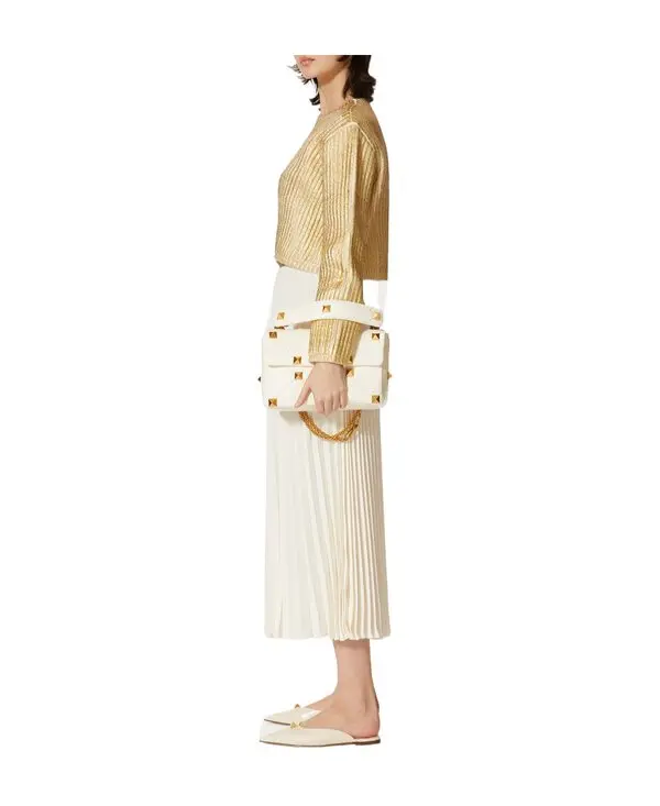 Valentino Garavani Long-sleeved Round-neck Knitted Pullover
