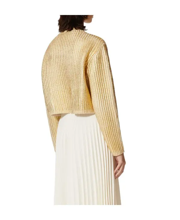 Valentino Garavani Long-sleeved Round-neck Knitted Pullover