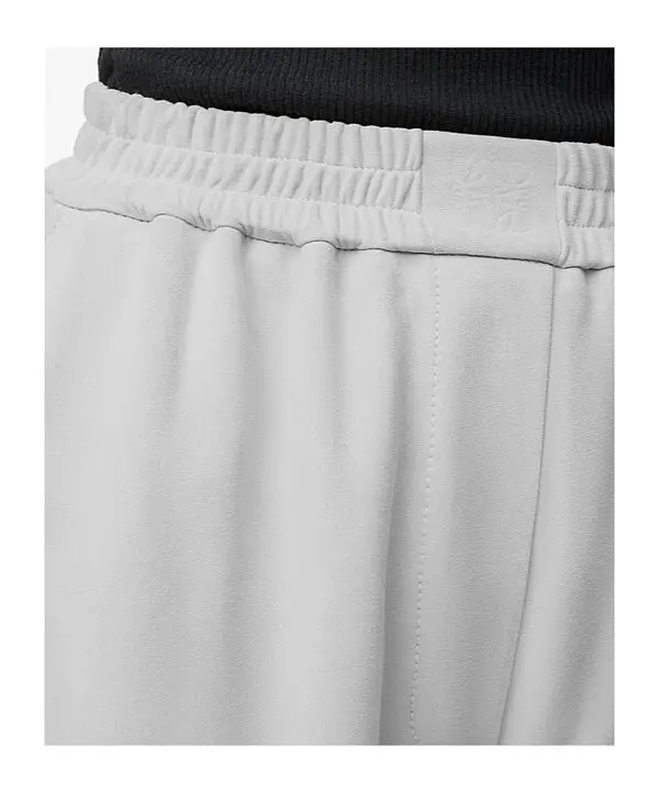 Loewe Barrel Trousers In Suede Goatskin