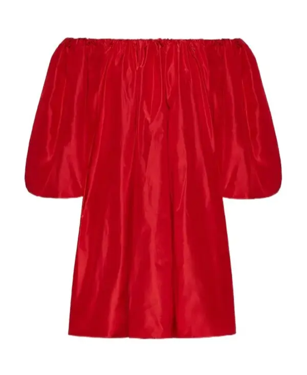 Valentino Garavani Off-shoulder Mini Dress