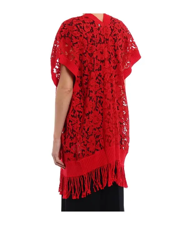 Valentino Garavani Fringed Cardigan