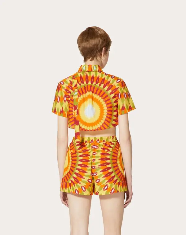 Valentino Garavani Round Rain Printed Shirt