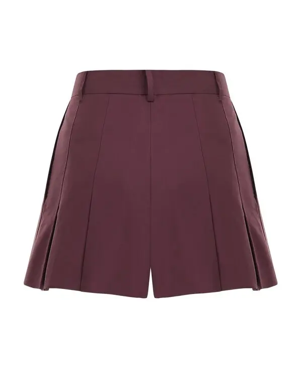 Valentino Garavani Pleated Wide-leg Shorts