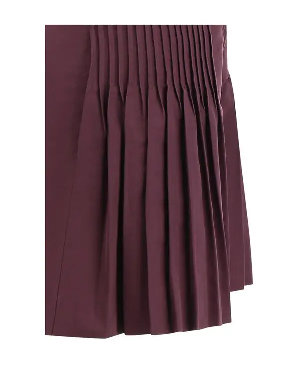 Valentino Garavani Pleated Wide-leg Shorts