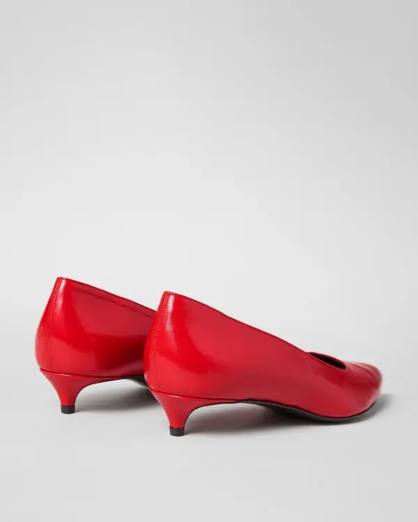 Celine Kitten Pump In Leather