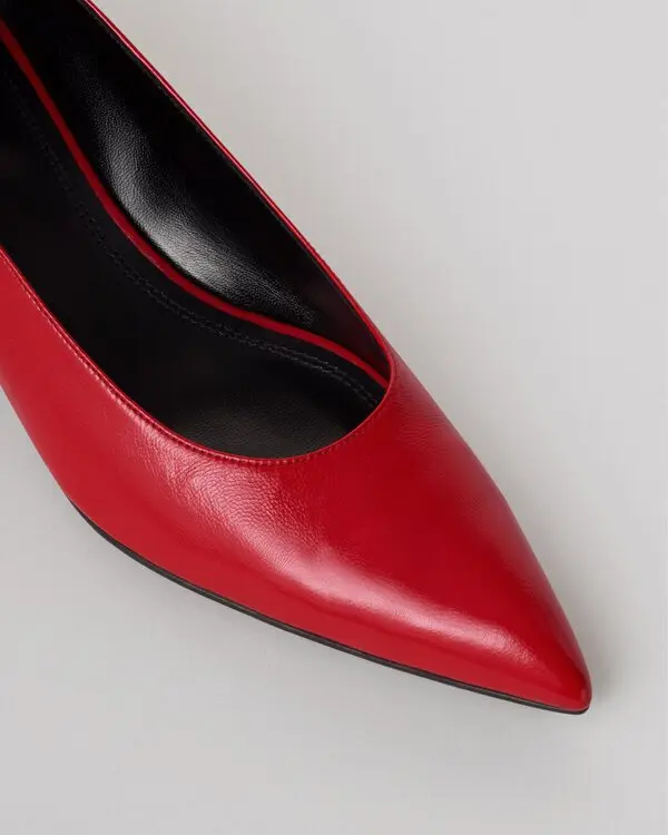 Celine Kitten Pump In Leather