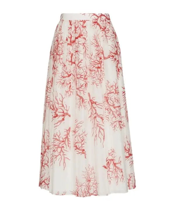 Valentino Garavani Pleated Skirt