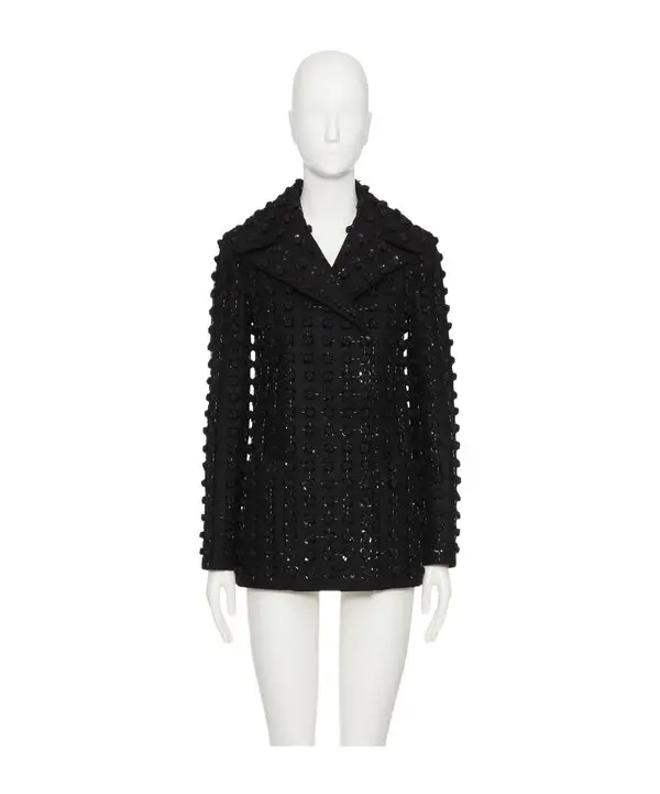 Valentino Garavani Long-sleeved Casual Jacket - Black