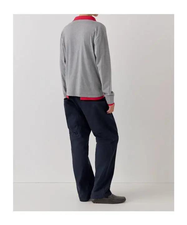 Gimaguas Long-sleeve V-neck Polo Shirt