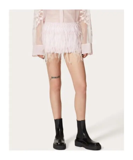 Valentino Garavani Side Zip Skirt