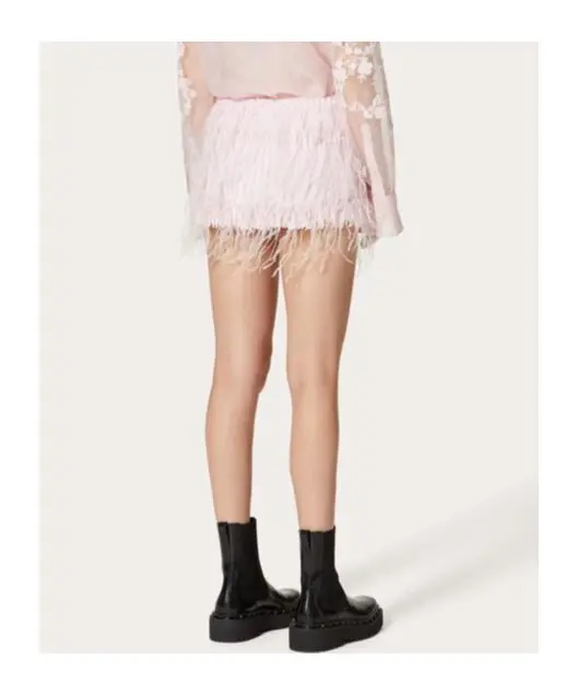 Valentino Garavani Side Zip Skirt