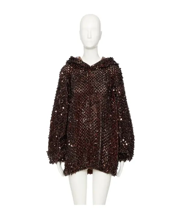 Valentino Garavani Hooded Dress - Black
