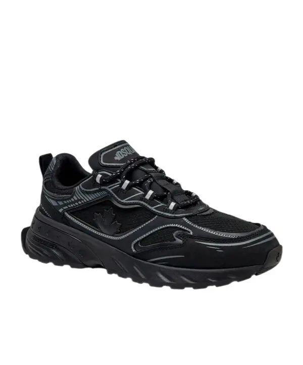 Dsquared2 Panelled Lace-up Sneakers - Black