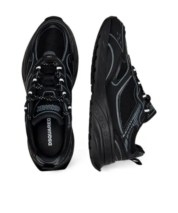 Dsquared2 Panelled Lace-up Sneakers
