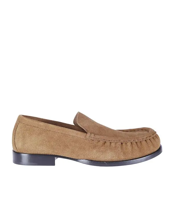 Dries Van Noten Pleated-detail Loafers