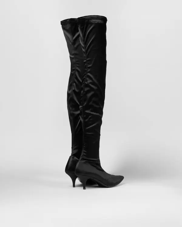Celine Thigh-high Satin Booty