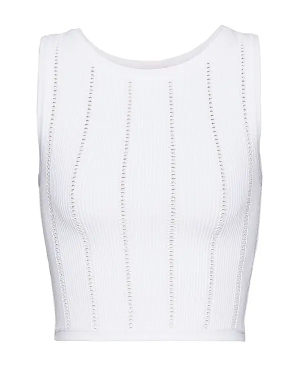 Valentino Garavani Logo Vest - White