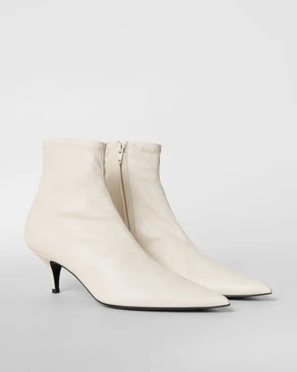 Celine Shiny Leather Sock Booty