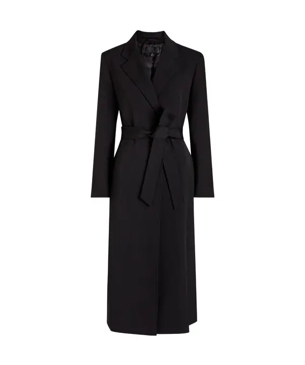 NILI LOTAN Long-sleeved Belted Coat