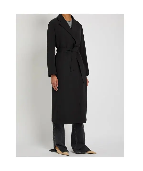 NILI LOTAN Long-sleeved Belted Coat