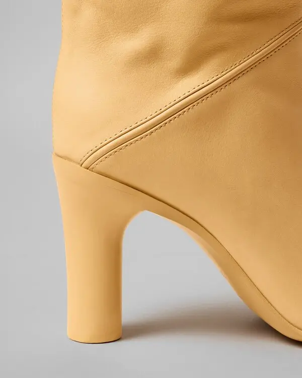 Celine Tube High Boot In Calfskin