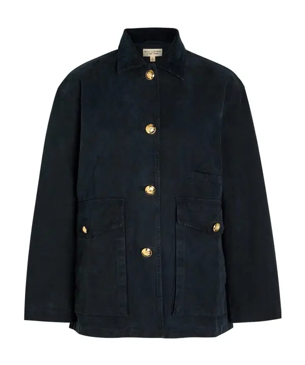 NILI LOTAN Button-front Casual Jacket