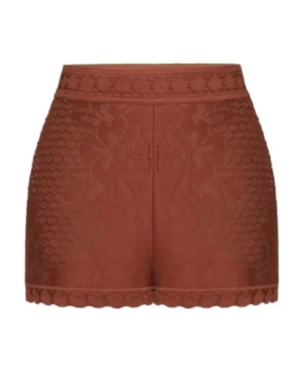 Valentino Garavani High-waisted Knitted Shorts