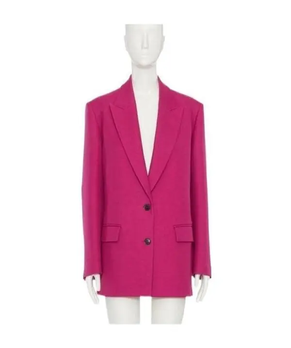 Valentino Garavani Single-breasted Wool-blend Blazer