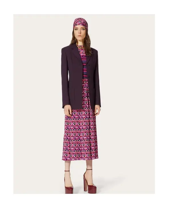 Valentino Garavani Optical Print Shirtdress