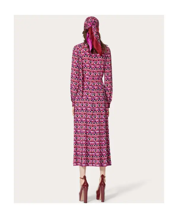 Valentino Garavani Optical Print Shirtdress