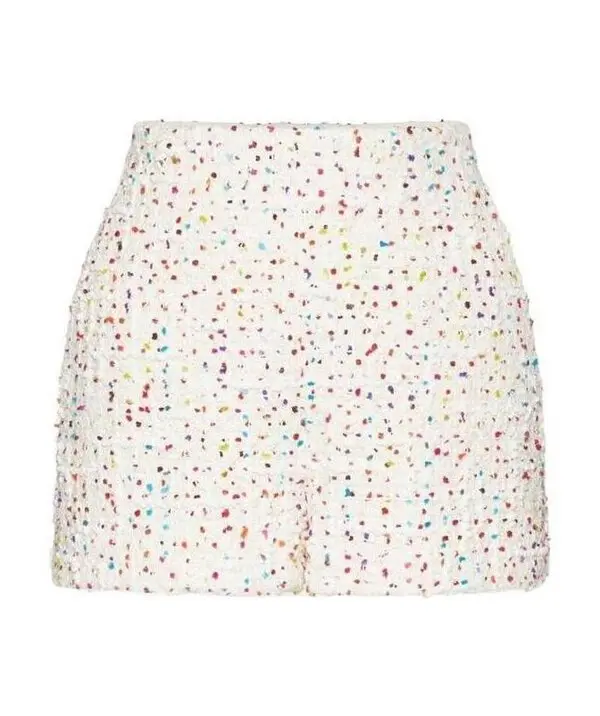Valentino Garavani Tailored High-waisted Shorts - White