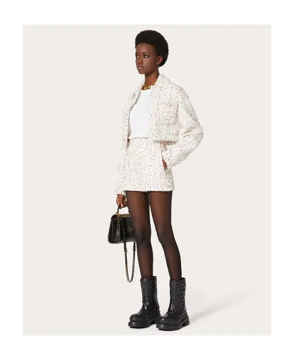 Valentino Garavani Tailored High-waisted Shorts