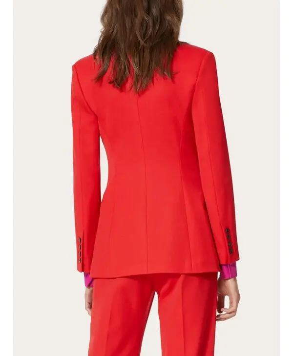 Valentino Garavani Single-breasted Stretch Tailored Jacket