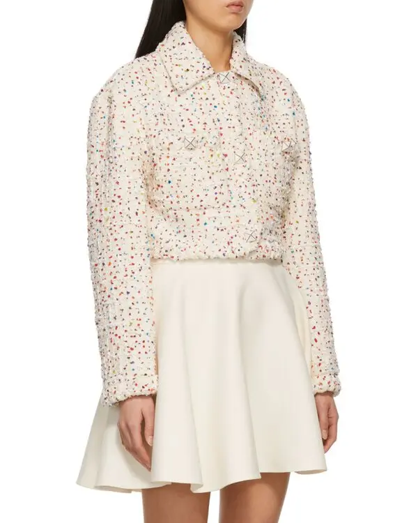 Valentino Garavani Pois Tweed Jacket