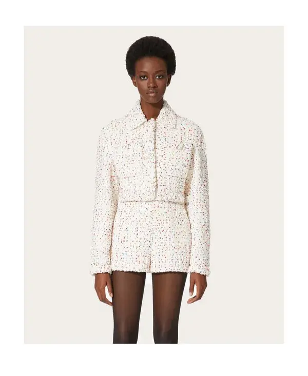 Valentino Garavani Pois Tweed Jacket