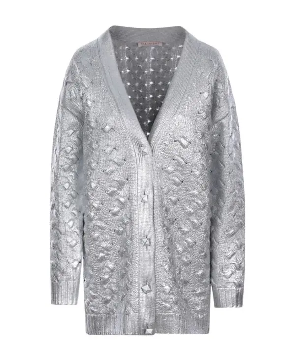 Valentino Garavani V-neck Knitted Cardigan