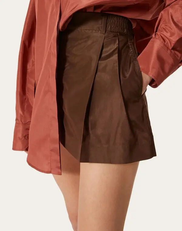 Valentino Garavani Pressed-crease Tailored Shorts